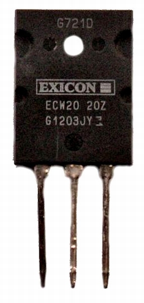 EXICON ECW20N20-S, power mosfet, selected - ELTIM